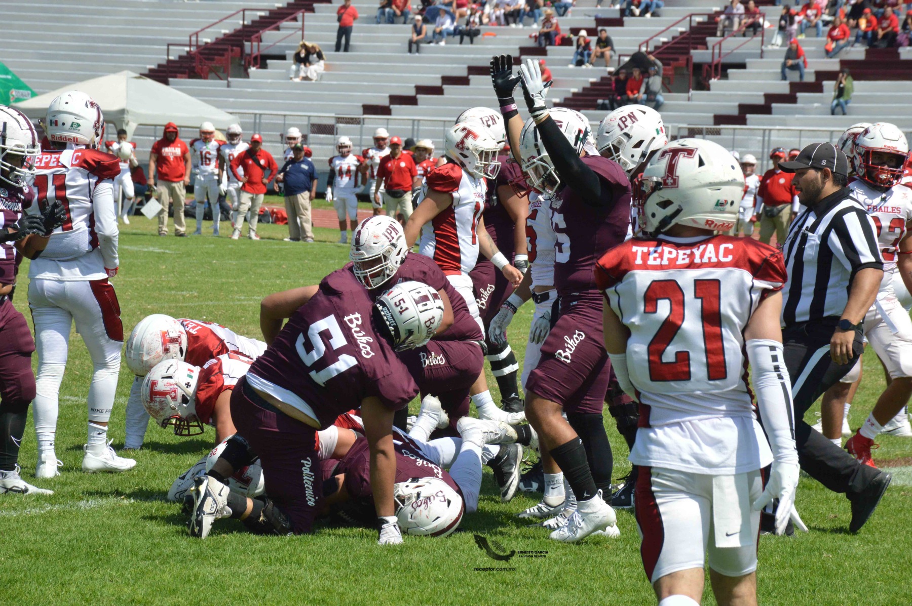 Búhos IPN vs Frailes Tepeyac | Fotos | Semana 8 | Liga Mayor ONEFA