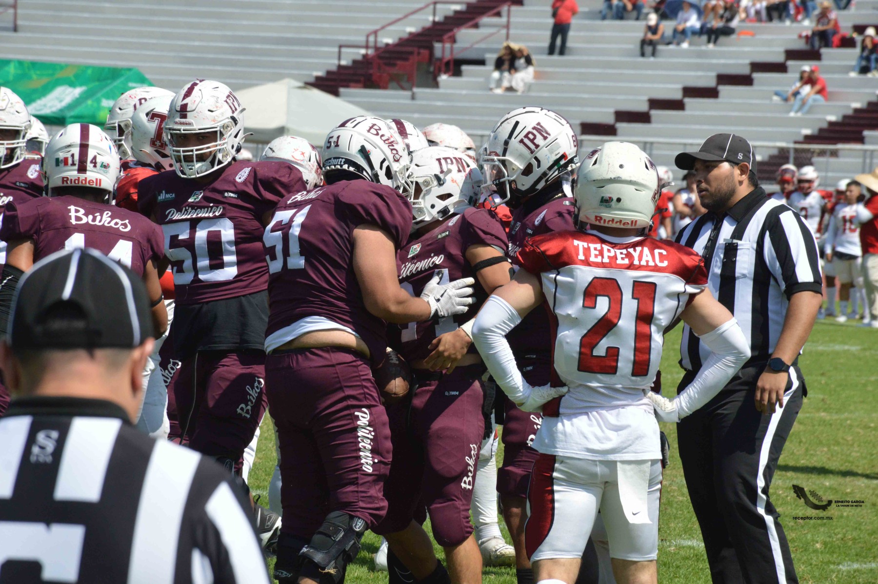 Búhos IPN vs Frailes Tepeyac | Fotos | Semana 8 | Liga Mayor ONEFA