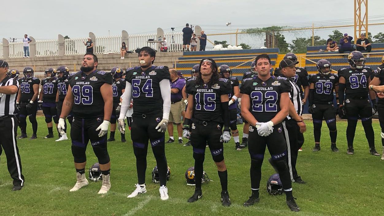 Águilas UACH humillan a Potros ITSON en Kickoff Liga Mayor | receptor