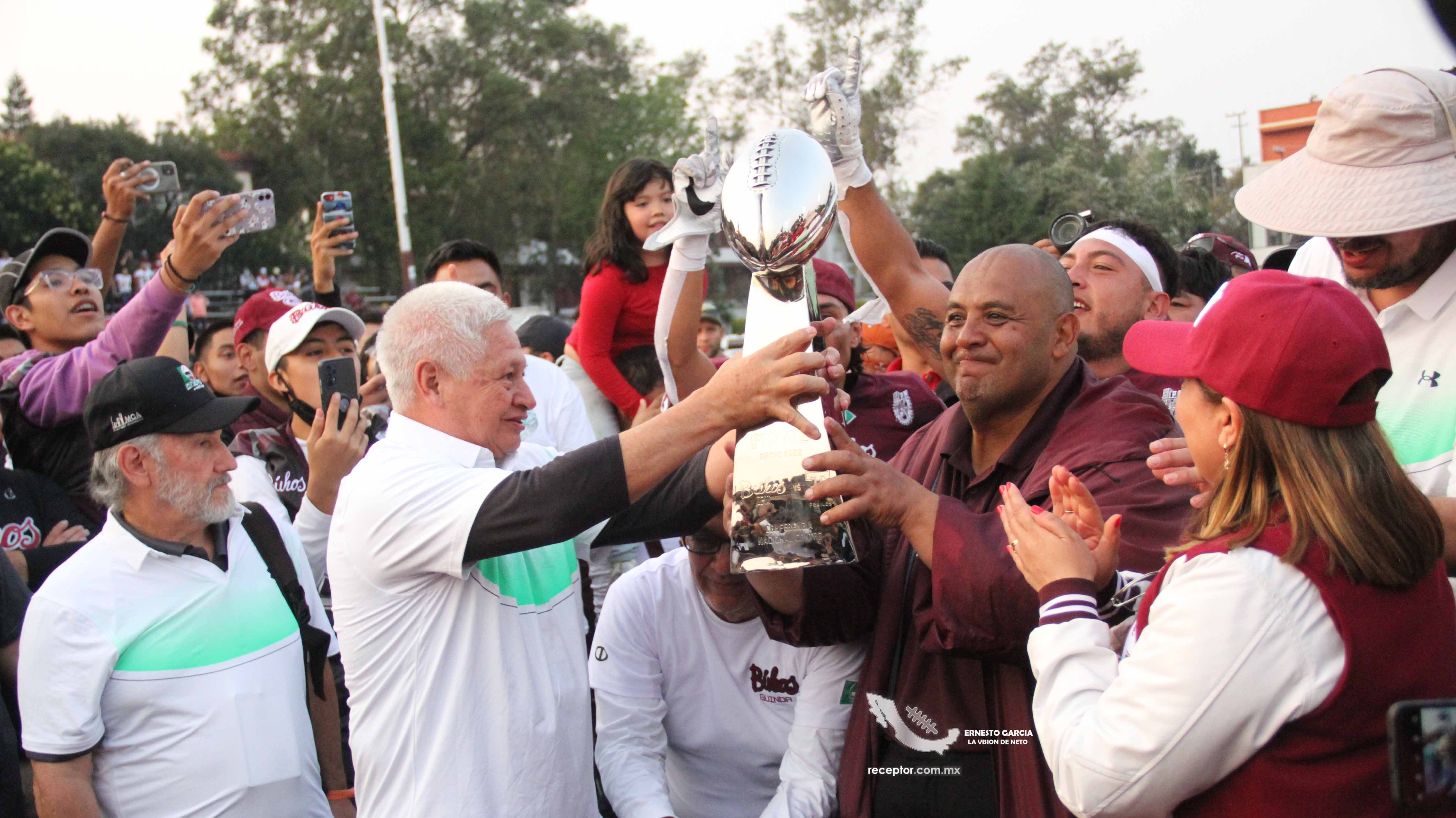 FOTOS: Búhos IPN Campeón, 20-17 sobre Frailes Tepeyac | receptor