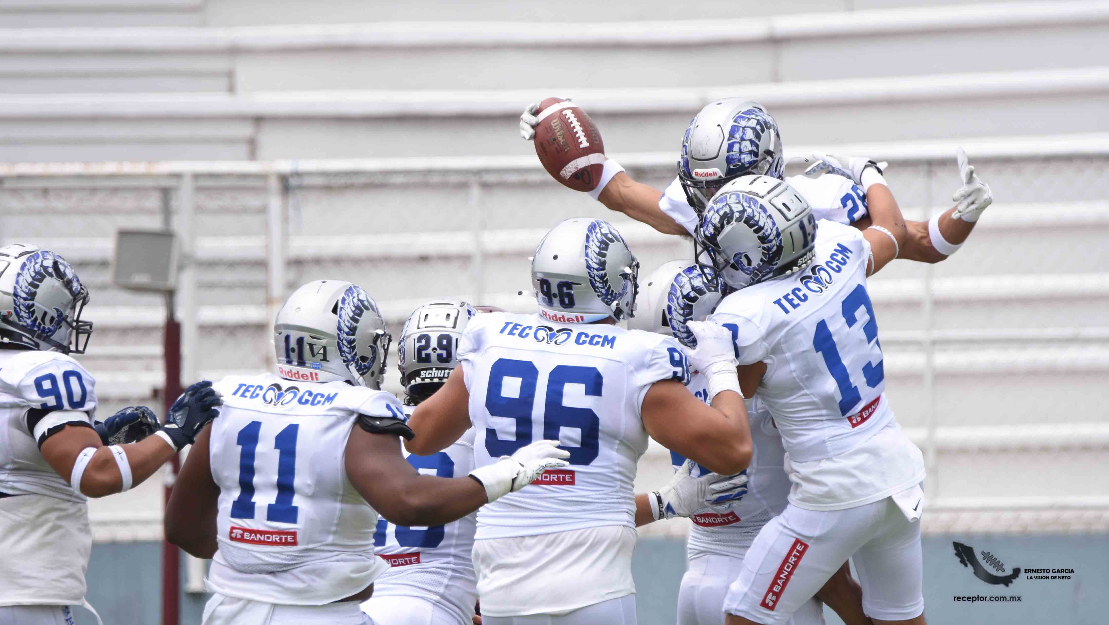 FOTOS: Borregos CCM domina 33-19 a Burros Blancos, Semana 2 | receptor